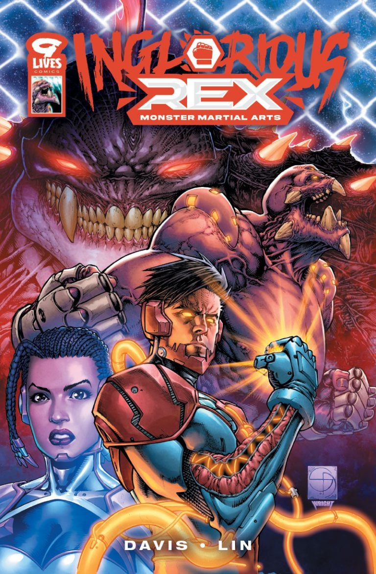 Inglorious Rex Vol 1 - Main Cover - 9 Lives Comics